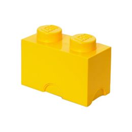 Room Copenhagen Aufbewahrungsbox LEGO Storage Brick 2 gelb