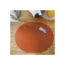 Sanosoft Spielmatte Sanosoft ovale Krabbelmatte 160x200cm Orange