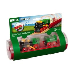 Brio® Spielzeugeisenbahn-Lokomotive World Eisenbahn Zug Tunnel Box Dampflokzug 3 Teile 33892