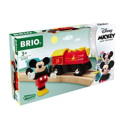 Brio® Spielzeugeisenbahn-Lokomotive World Eisenbahn Zug Batteriebetriebener Micky Maus Zug 3 Teile 32265