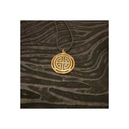 ESCULPTA Goldkette Amulett Labyrinth Pendant gold Esculpta
