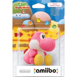 Nintendo amiibo Woll Yoshi rosa Yoshi's Woolly World Collection Wii U 3DS pink Switch-Controller