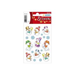 Herma Etiketten Herma Weihnachts-Sticker DECOR "Schneemänner"