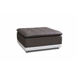 JVmoebel Hocker Moderner Lounge Hocker XXL Club Fußhocker Ottomane Pufa Leder (Hocker)