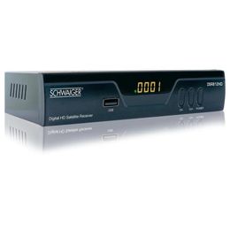 Schwaiger DSR812HD Full HD Satellitenreceiver (mit USB-Anschluss