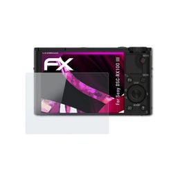 atFoliX Schutzfolie Panzerglasfolie für Sony DSC-RX100 III