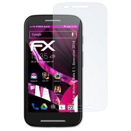 atFoliX Schutzfolie Panzerglasfolie für Moto E 1. Generation 2014