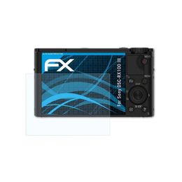 atFoliX Schutzfolie Displayschutz für Sony DSC-RX100 III