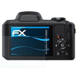 atFoliX Schutzfolie Displayschutz für Fujifilm FinePix S8600