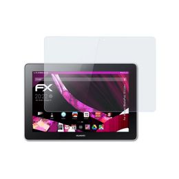 atFoliX Schutzfolie Panzerglasfolie für Huawei MediaPad 10 Link+