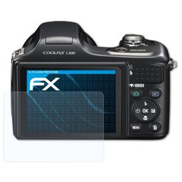 atFoliX Schutzfolie Displayschutz für Nikon Coolpix L100