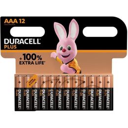 Duracell MN2400 Plus AAA 12er Blister Batterie