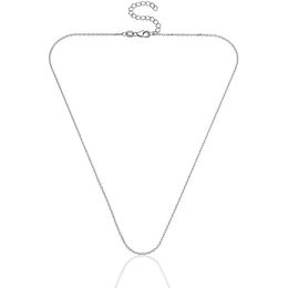 Karisma Kette mit Anhänger Karisma Damen-Halskette Sterlingsilber 925 Rolokette rhodiniert / 50/60/70cm Lang 2