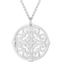 Karisma Kette mit Anhänger Karisma Damen Edelstahl Anhängerkette Collier Chakra Farbwahl 80cm Lang CQD101