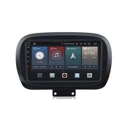 TAFFIO Für Fiat 500X 9"Touchscreen Android Autoradio GPS CarPlay AndroidAuto Einbau-Navigationsgerät