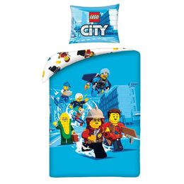 Kinderbettwäsche Lego City Kinderbettwäsche 140 x 200 cm