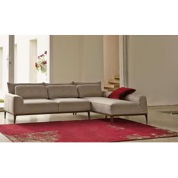JVmoebel Ecksofa Ecksofa L Form Couch Luxus Möbel Sofa Grau Design Wohnzimmer Möbel