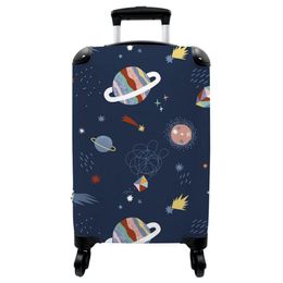 NoBoringSuitcases.com© Kinderkoffer 55x35x20cm Weltraum