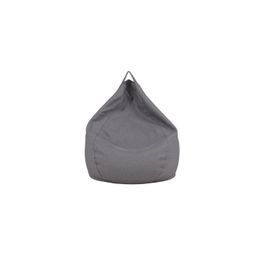 ebuy24 Gartenlounge-Set Bago Sitzsack für draussen dunkel grau.