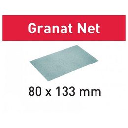 FESTOOL Schleifpapier Netzschleifmittel STF 80x133 P220 GR NET/50 Granat Net (203290)