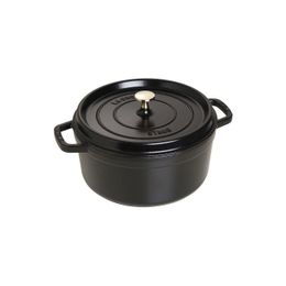 Staub Schmortopf, schwarz