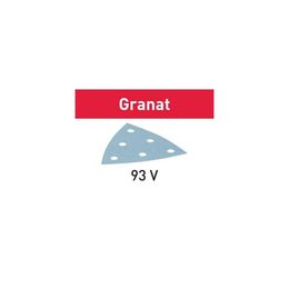 FESTOOL Schleifpapier Schleifblatt STF V93/6 P400 GR/100 Granat (497400)