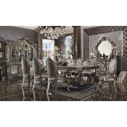 JVmoebel Esszimmer-Set, Esszimmer Set Garnitur Tisch 8x Stuhl Kommode Spiegel Barock Neu