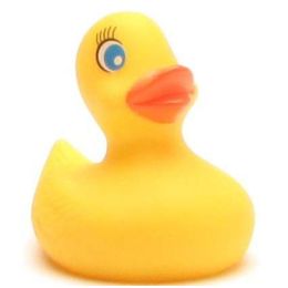 Duckshop Badespielzeug Quietscheentchen Marie gelb