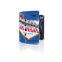 Banjado Schlüsselkasten Edelstahl Las Vegas (verstellbarer Magnetverschluss