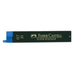 Faber-Castell 12 Faber-Castell SUPER-POLYMER Bleistiftminen H 0