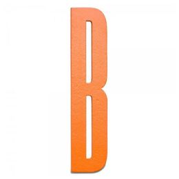 Design Letters Spiel, Holzbuchstabe B Orange (12cm)