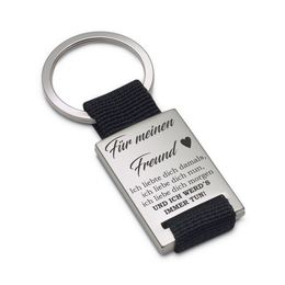 Lieblingsmensch Schlüsselanhänger Für meinen Freund-Ich liebte dich damals....und ich werd's immer tun (Schlüsselanhänger mit Gravur