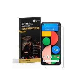 Protectorking Schutzfolie 2x 9H Hartglas für Google Pixel 4a 5G Displayschutz Panzerfolie Schutz