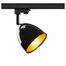 SLV Stromschienensystem LED 3-Phasenschienen Leuchte GU10 max. 25W in Schwarz und Gold