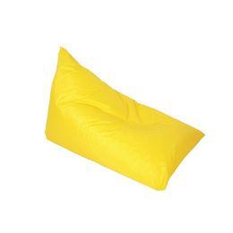 Licardo Sitzsack Sitzsack Chillkissen Nylon gelb 100/140 cm (1 St)