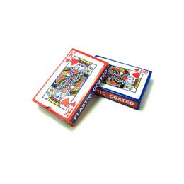 TSB Werk Spielesammlung, 2x 54 Blatt Spielkarten Set (Rot & Blau) Kartenspiel