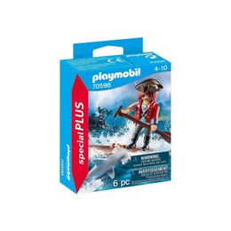 Playmobil® Spielbausteine 70598 Pirat mit Floß und Hammerhai