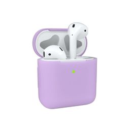 EAZY CASE Kopfhörer-Schutzhülle Silikon Hülle kompatibel mit Apple AirPods 1 & 2
