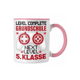 Trendation Tasse 5. Klasse Jungs Weiterführende Schule Grundschule Geschenk Tasse Gamer