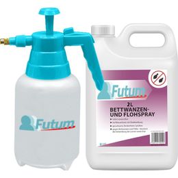 FUTUM Insektenspray Anti-Bettwanzen-Spray Floh-Mittel Ungeziefer-Spray