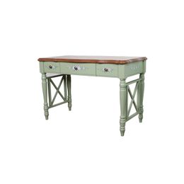 JVmoebel Schreibtisch, Schreibtisch Echtholz Möbel Tisch Bürotische Landhaus Stil