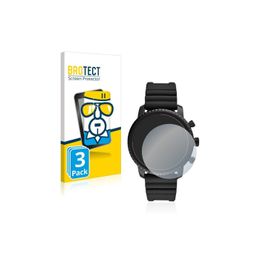 BROTECT Panzerglas für Fossil Q Explorist HR (4.Gen)