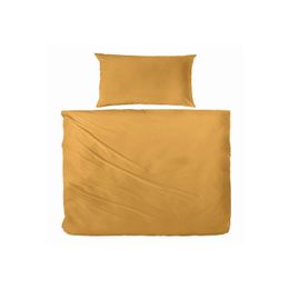 Bettwäsche Satin Bettwäsche dezente Karomuster Schlafzimmer Gästezimmer Bett