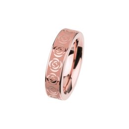 Ernstes Design Fingerring Ring Rosen Edelstahl rosé R311