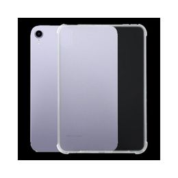 Wigento Tablet-Hülle Für Apple iPad Mini 6 2021 Transparent Tablet Tasche Hülle Case TPU Schock Silikon dünn