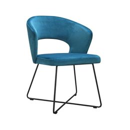 JVmoebel Stuhl Stuhl 4x Esszimmer Polsterstuhl Fernseh Lounge Club Textil
