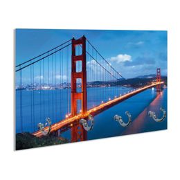 Wallario Handtuchhalter Golden Gate Bridge in San Francisco USA