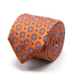 BGENTS Krawatte Seiden-Jacquard Krawatte mit geometrischem Muster Breit (8cm)