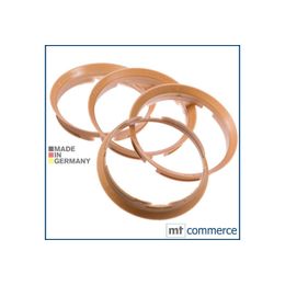 rkc Reifenstift 4X Zentrierringe Messing Felgen Ringe Made in Germany