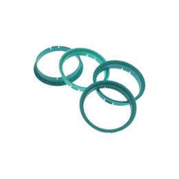 rkc Reifenstift 4x Zentrierringe Türkis Felgen Ringe Made in Germany